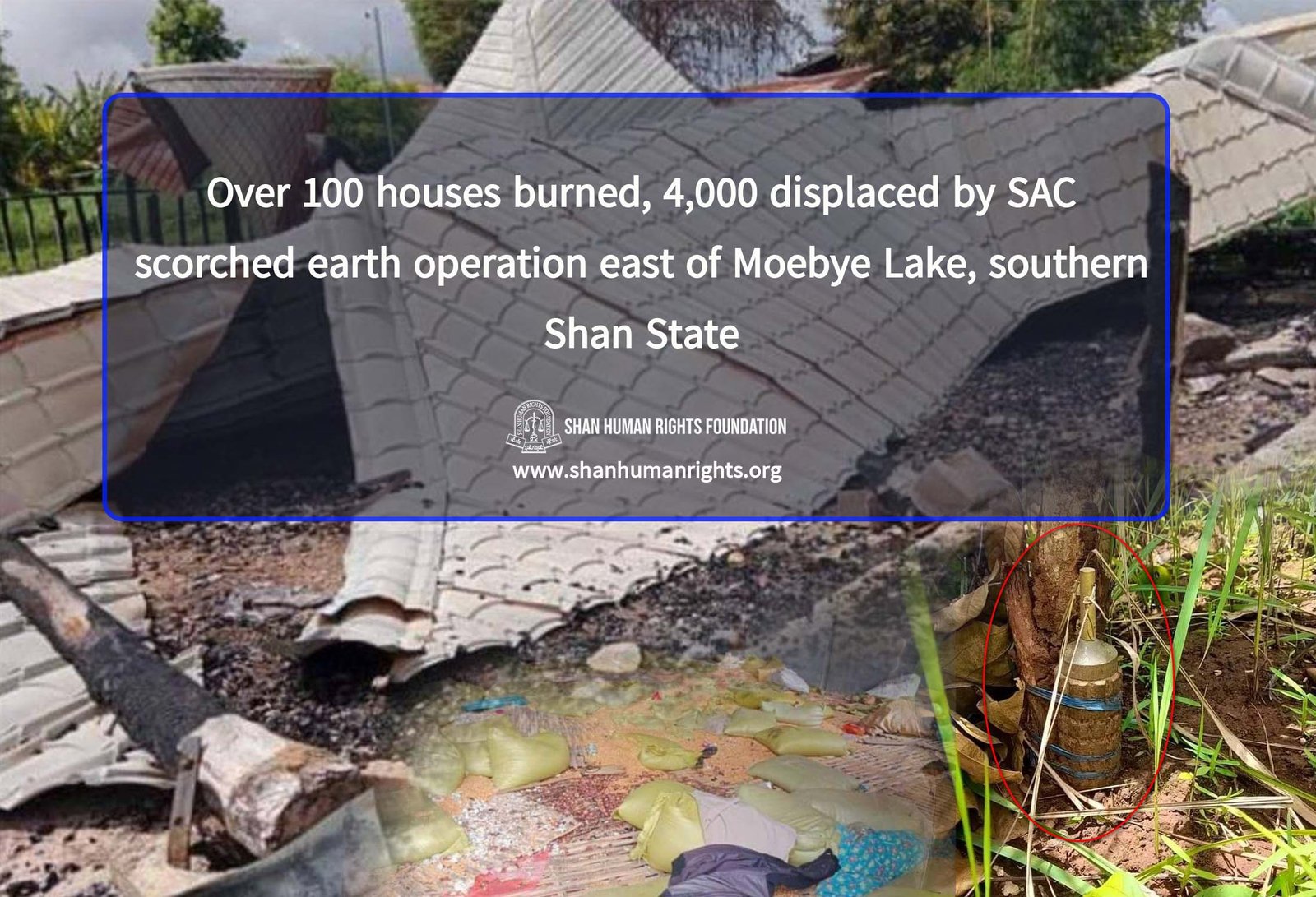 Over 100 houses burned, 4,000 displaced by SAC scorched earth operation ...