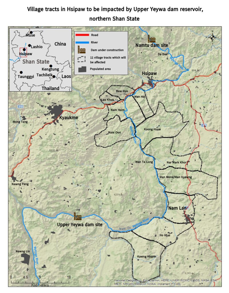 11 village tracts in Hsipaw township, northern Shan State, to be ...