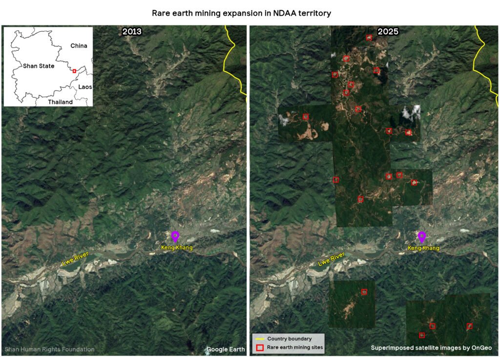 Satellite images and videos reveal 19 rare earth mines in NDAA ...